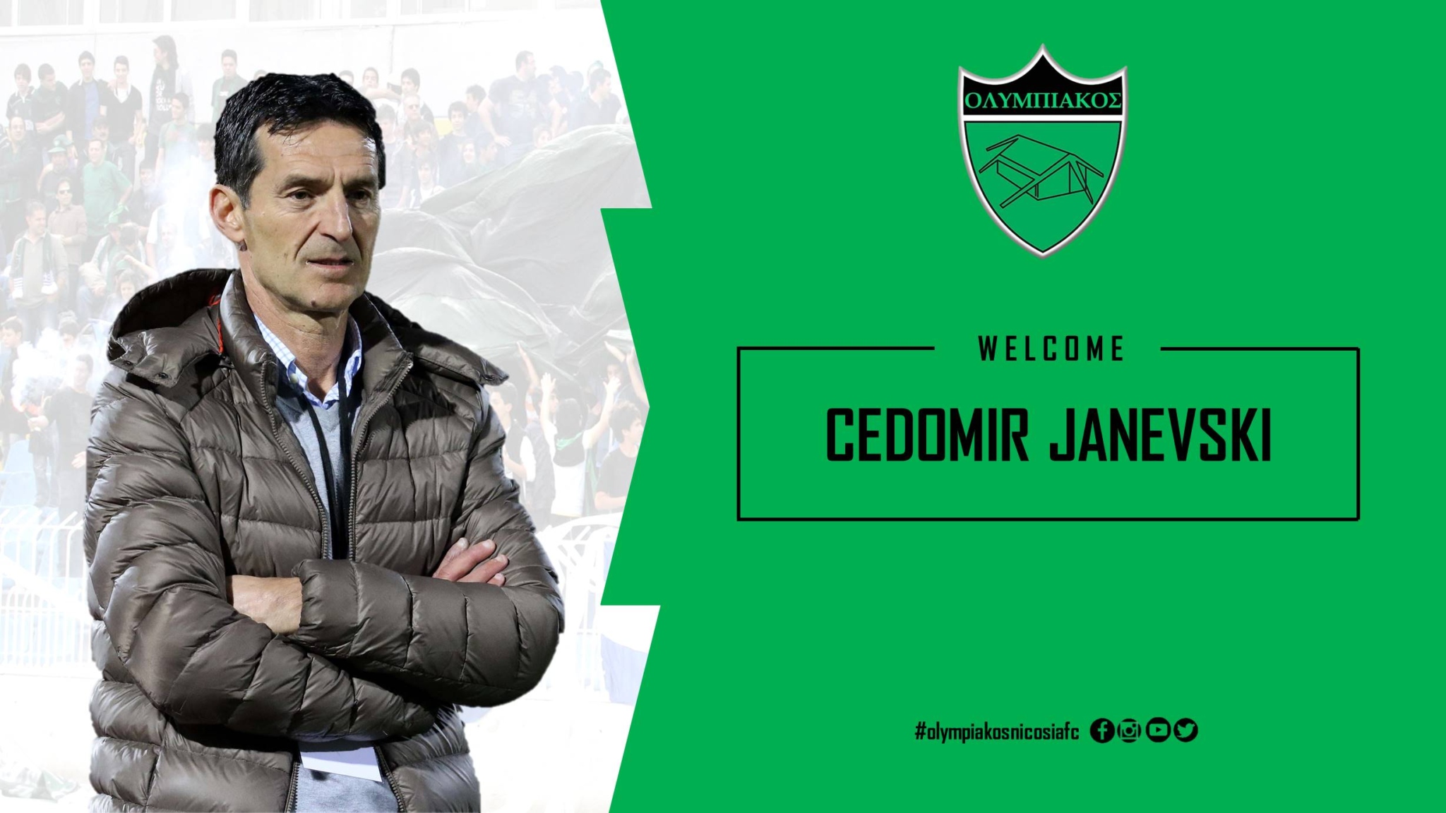 Έναρξη συνεργασίας με Cedomir Janevski – ΟΛΥΜΠΙΑΚΟΣ ΛΕΥΚΩΣΙΑΣ