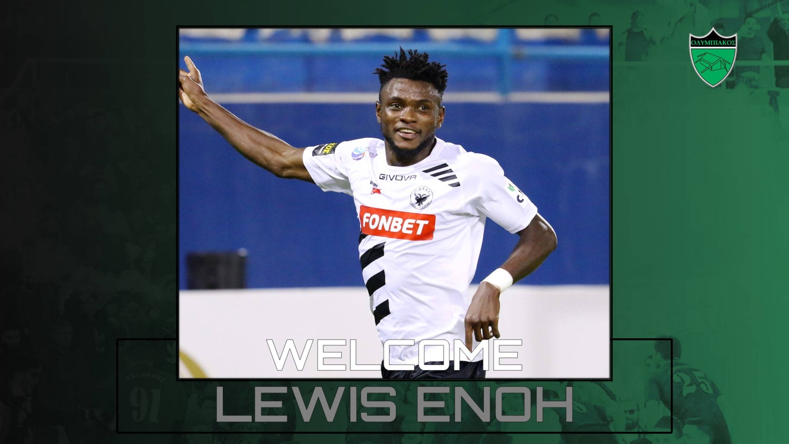 Έναρξη συνεργασίας με Lewis Enoh! – ΟΛΥΜΠΙΑΚΟΣ ΛΕΥΚΩΣΙΑΣ