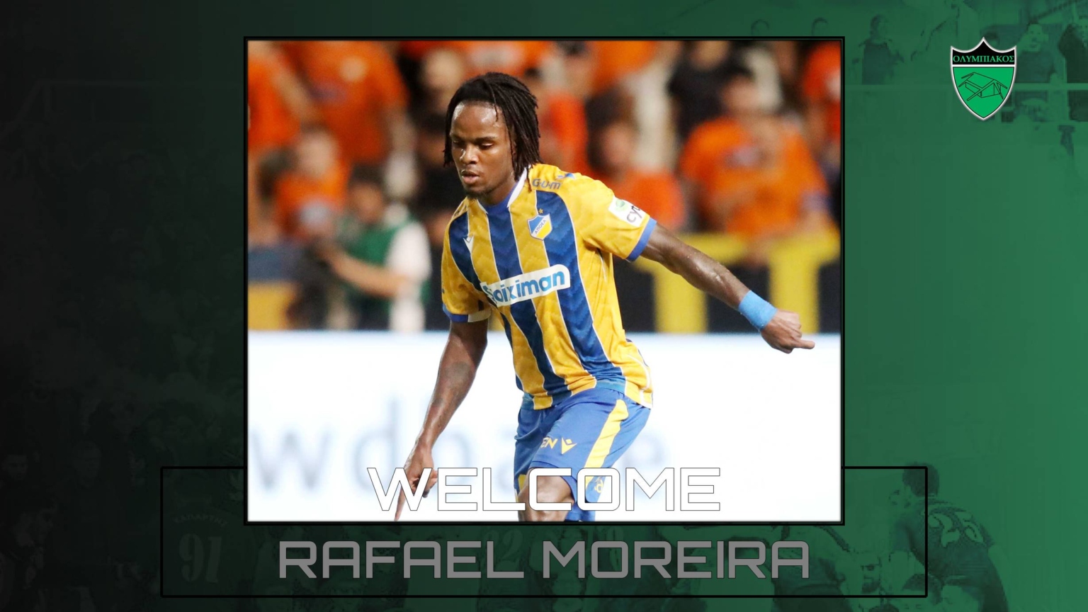 Έναρξη συνεργασίας με Rafael Mascarenhas Moreira! – ΟΛΥΜΠΙΑΚΟΣ ΛΕΥΚΩΣΙΑΣ